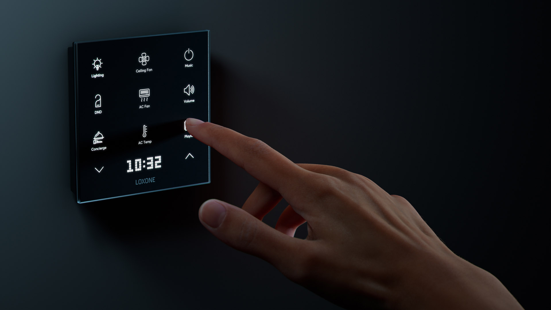 Touch Pure Flex IP44 Tree Anthracite | Loxone Shop